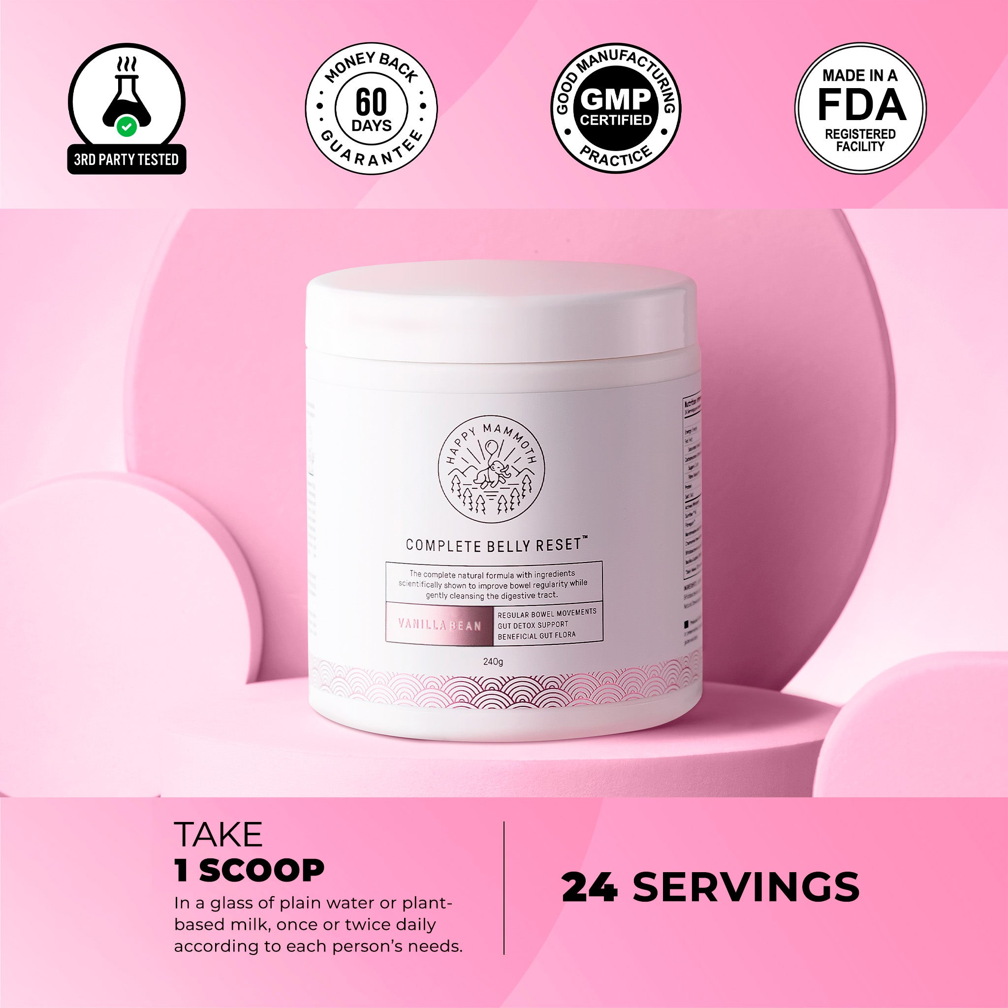 Complete Belly Reset™: Revitalize Gut Health & Metabolism – Happy Mammoth