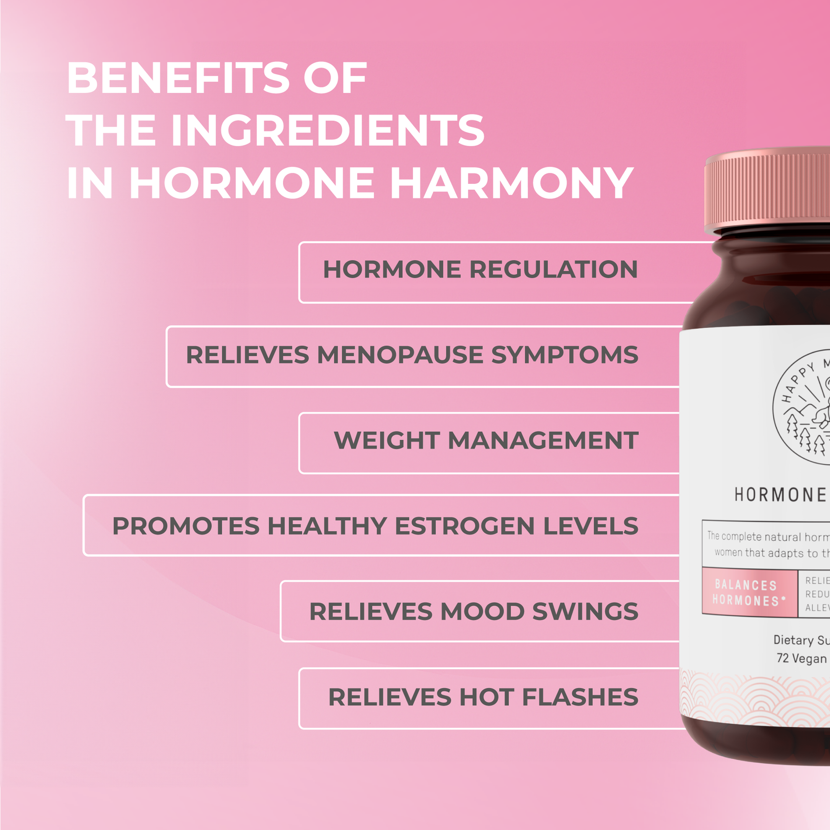 Ultra Potent Hormone Harmony for Menopause – Happy Mammoth