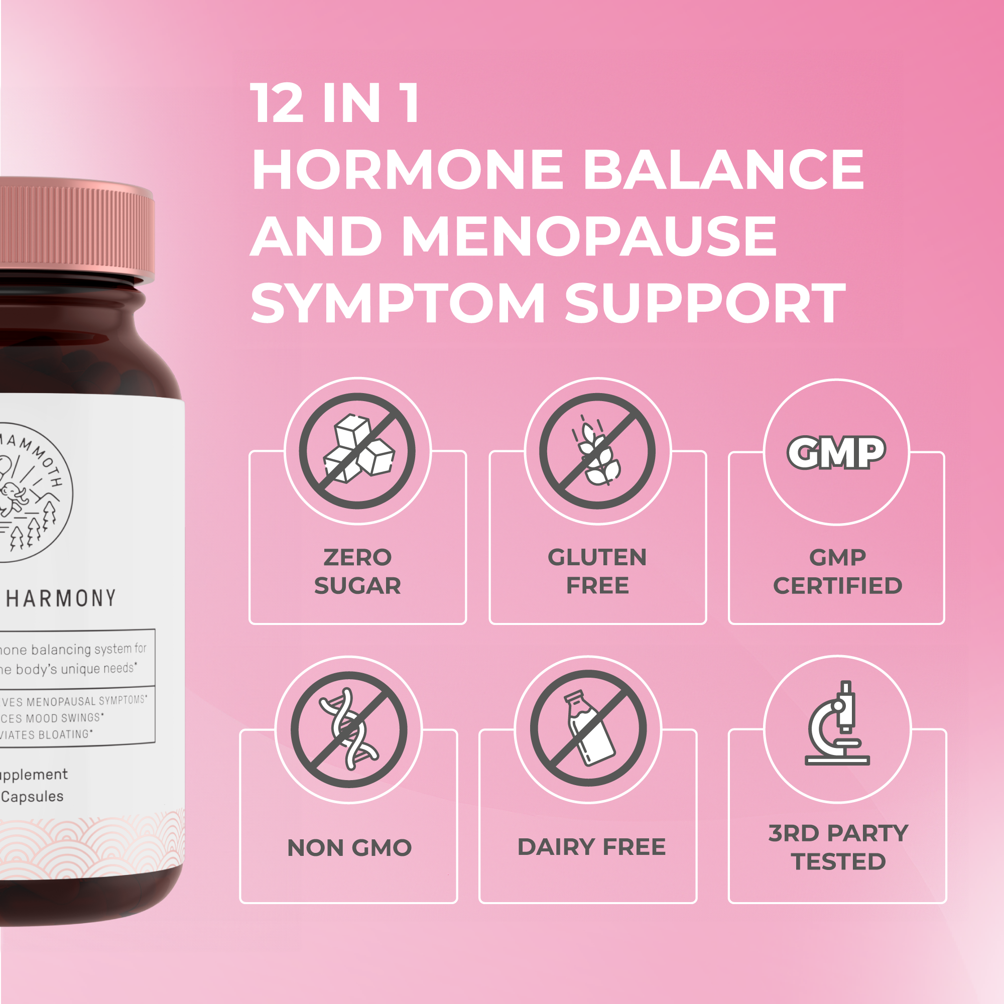 Ultra Potent Hormone Harmony for Menopause – Happy Mammoth