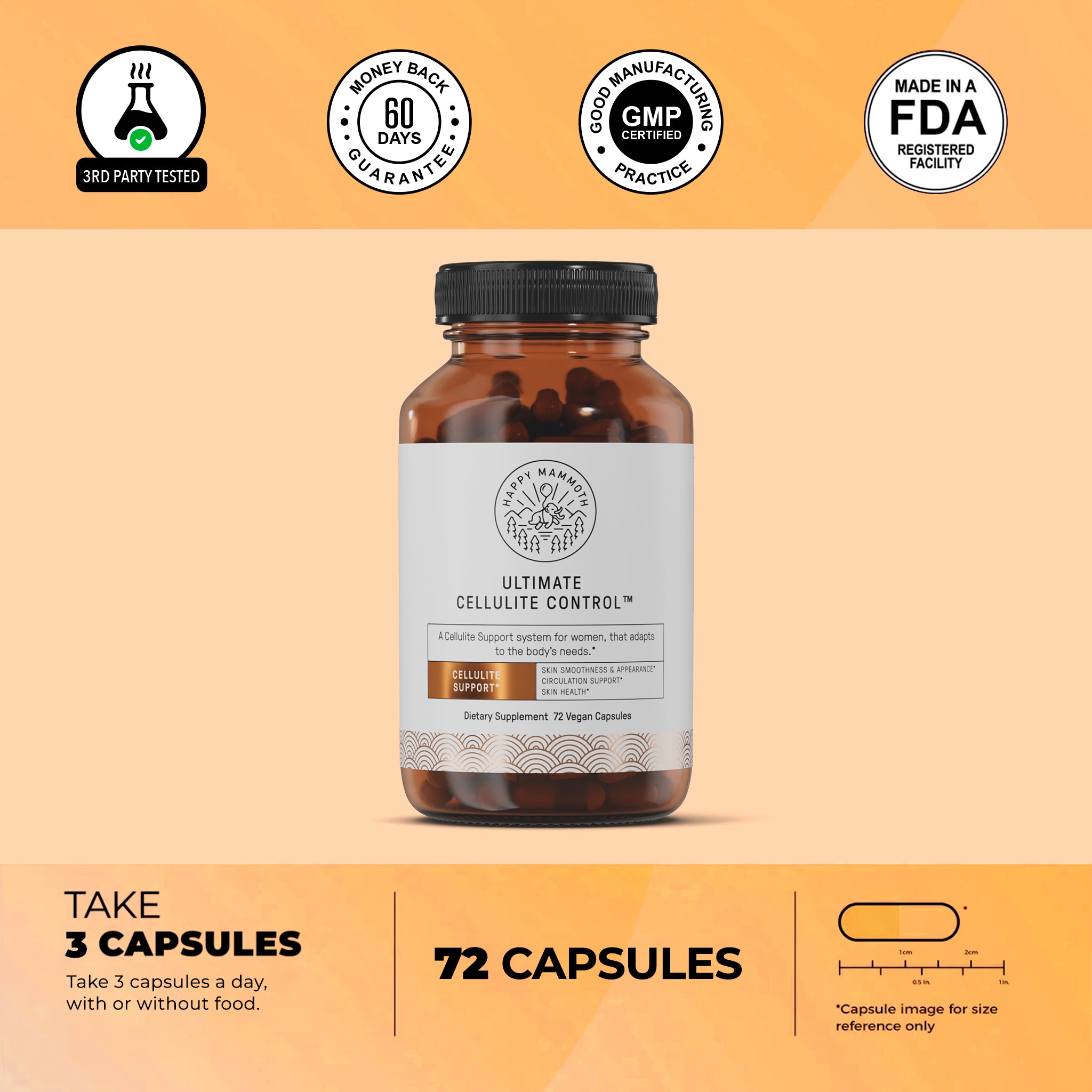 Ultimate Cellulite Control: For smooth, toned and firm legs and thighs ...